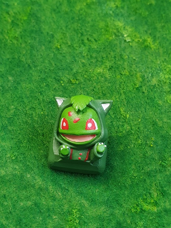 Custom Keycaps Keyboard Bulbasaur Pokemon Mechanical Switches ...