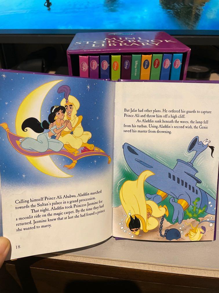 Disney Mini Storybook Library 12 books, 興趣及遊戲, 書本 & 文具, 小說 & 故事書 ...