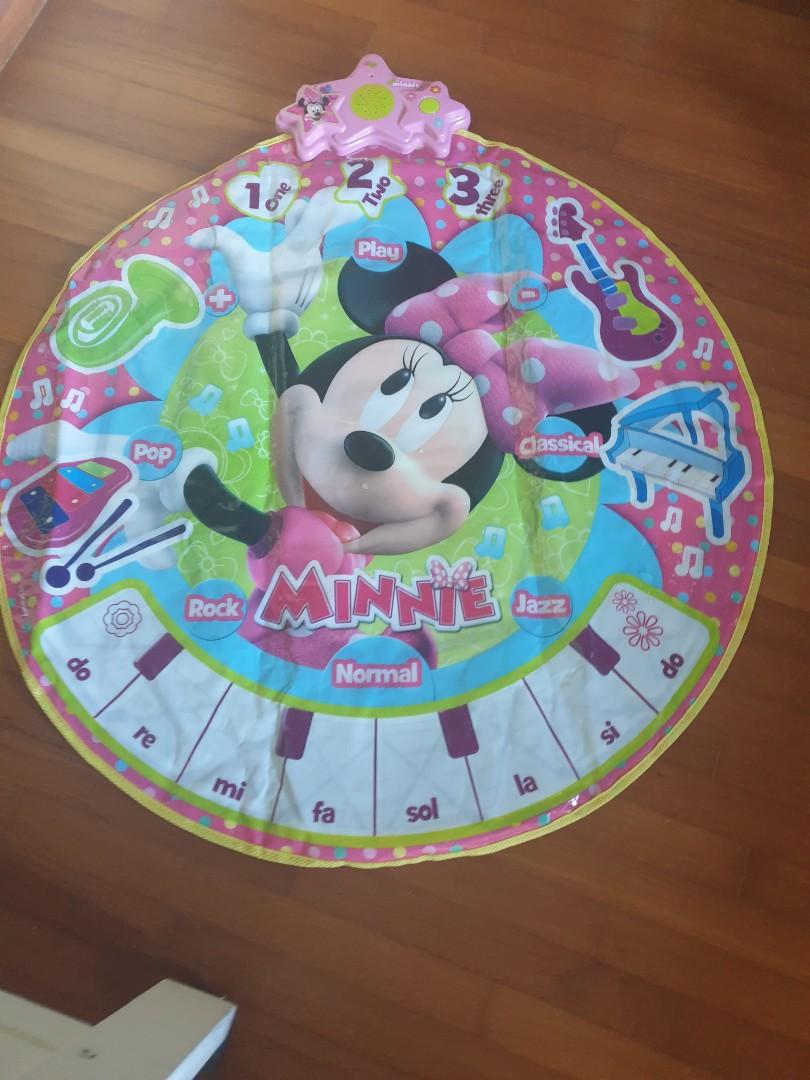 Disney minnie mouse musical mat, Babies & Kids, Infant Playtime on ...