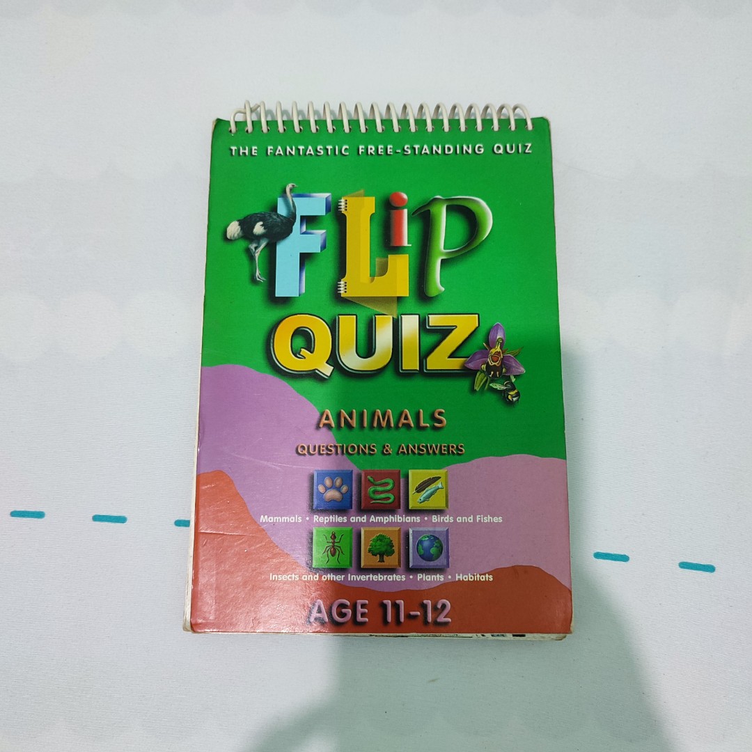BOOK: Family Flip Quiz Animals, Hobbies & Toys, Books & Magazines ...