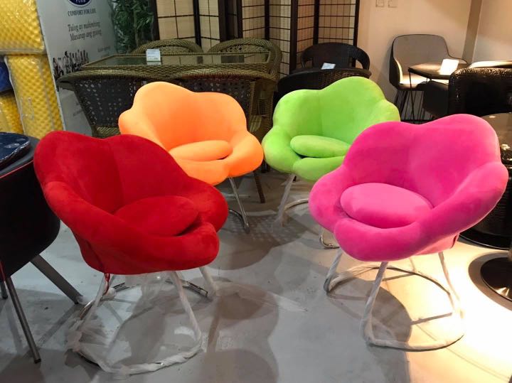 Flower Chair, Furniture & Home Living, Furniture, Chairs on Carousell