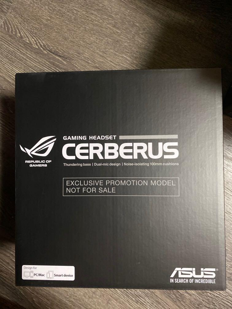 Gaming headset Cerberus | Asus ROG, Audio, Headphones & Headsets on ...