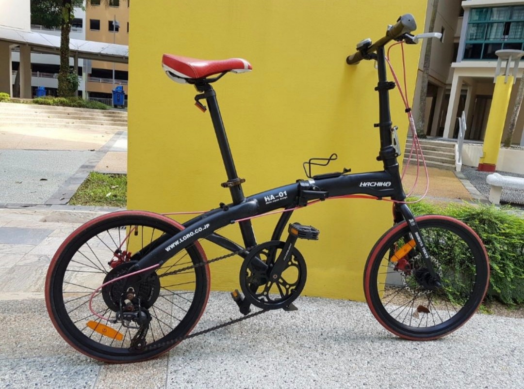 HACHIKO HA-01 Folding Bike, Sports Equipment, Bicycles & Parts, Bicycles on Carousell