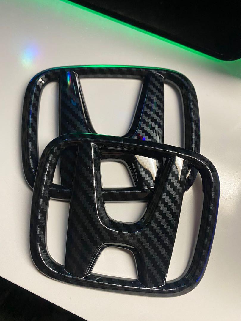 Honda badge emblem, Car Accessories, Accessories on Carousell