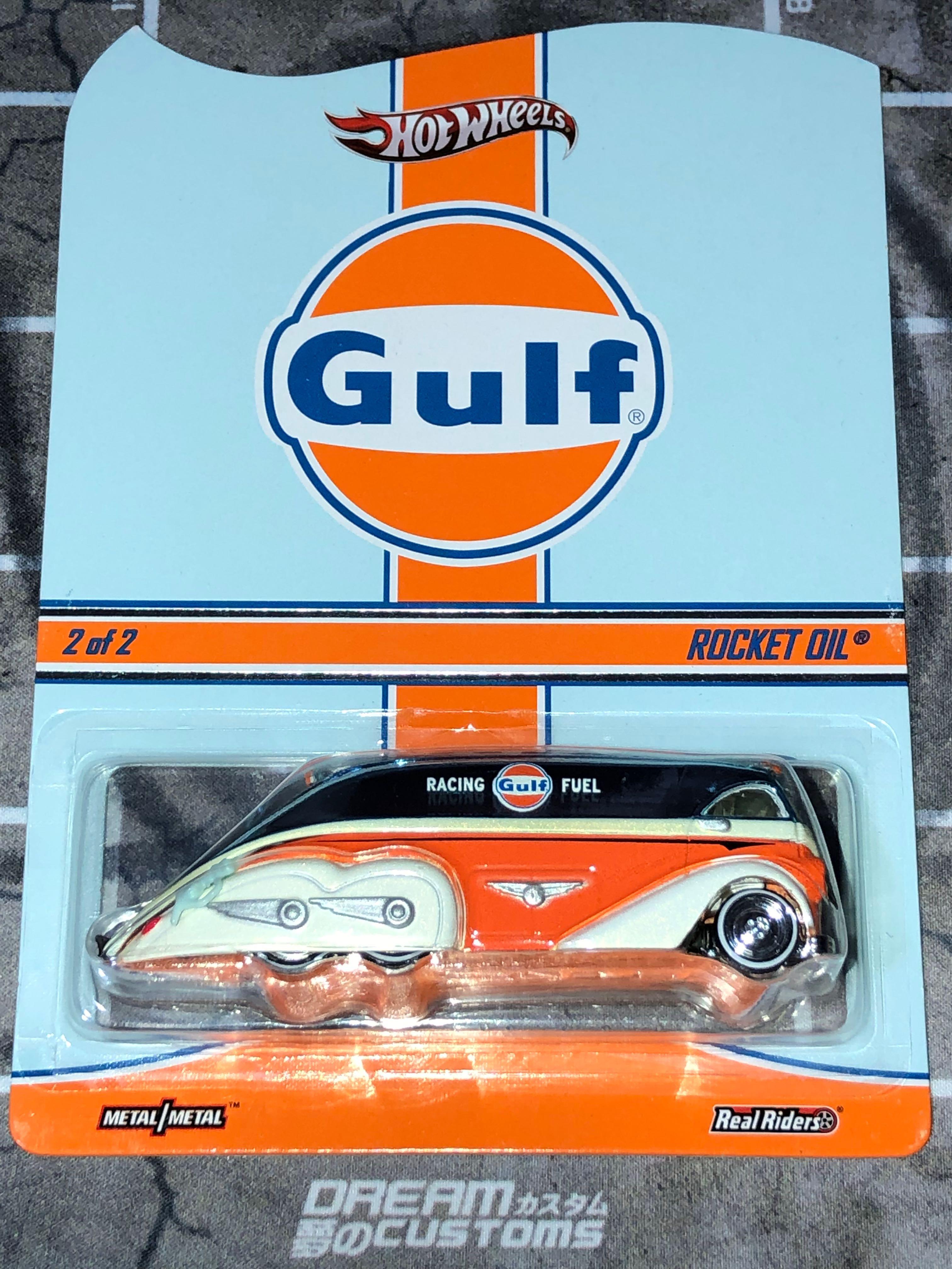 Hot Wheels RLC - Gulf Rocket Oil, Hobbies & Toys, Toys & Games on Carousell
