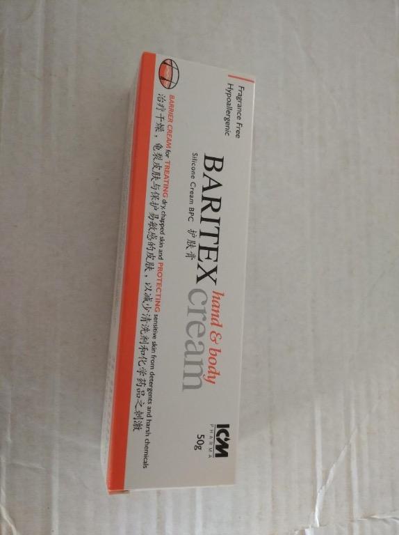 ICM PHARMA Baritex barrier cream 50g, Health & Nutrition, Medical ...