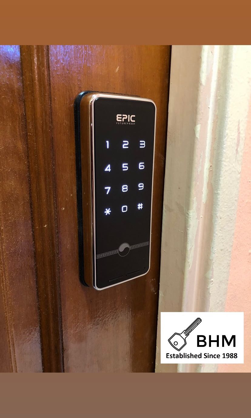 Korea Digital Lock [Include Installation] , Furniture & Home Living ...