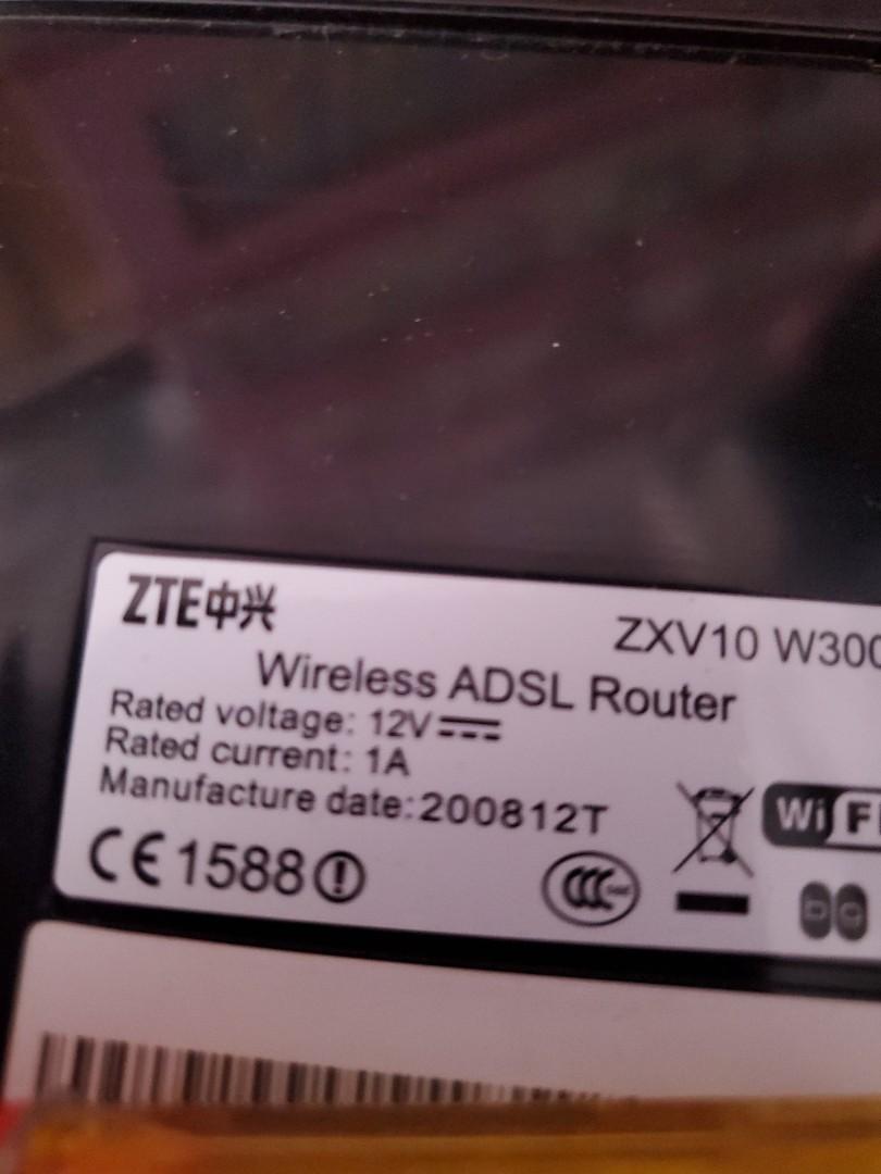 m/LN. pccw。非光纖。modem。netvigator。HKT。中興。ZXV10 W300 @1, 電腦＆科技, 電腦周邊及配件 ...