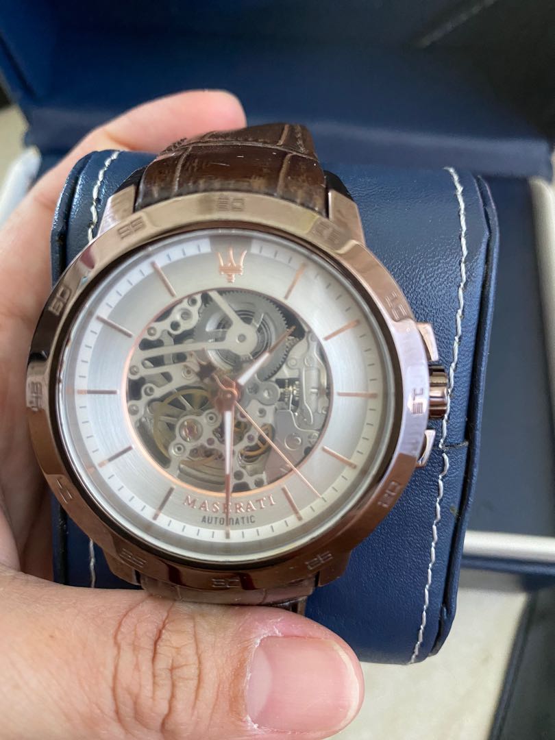 Maserati automatic watch, Luxury, Watches on Carousell