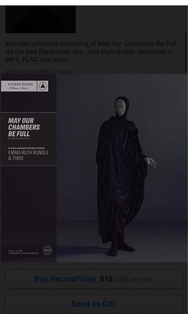 May Our Chambers Be Full - Emma Ruth Rundle & Thou, Hobbies & Toys ...