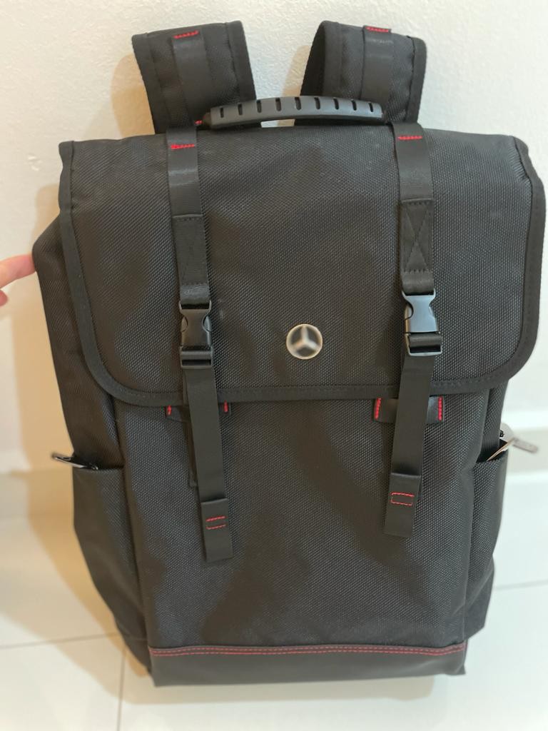 Mercedes Benz Backpack, Men's Fashion, Bags, Backpacks on Carousell