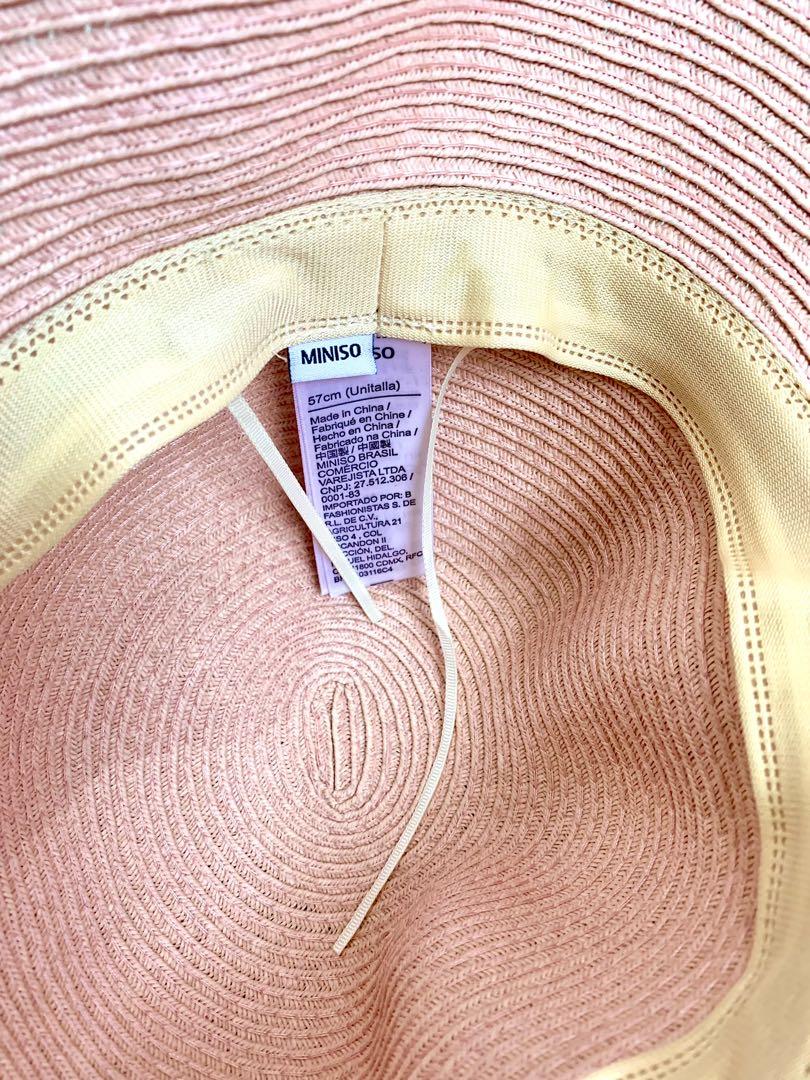 Miniso Korean Style Straw Hat, Women's Fashion, Watches & Accessories ...