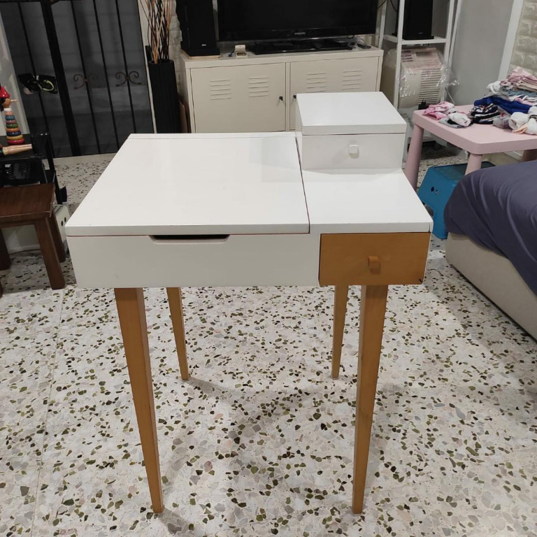 Muji Style Dressing / Writing / Vanity Table All Wood, Furniture & Home ...