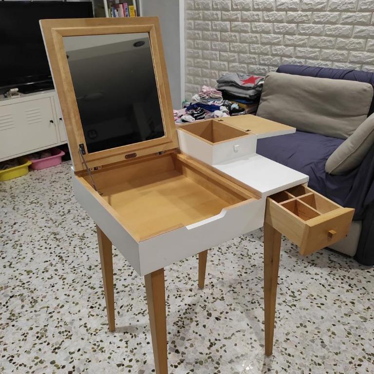 Muji Style Dressing / Writing / Vanity Table All Wood, Furniture & Home ...