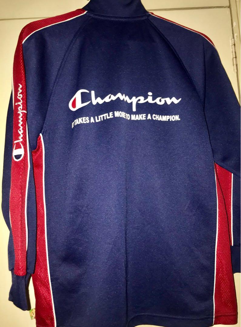 My Vintage Champion Track Jacket, Men's Fashion, Coats, Jackets and ...