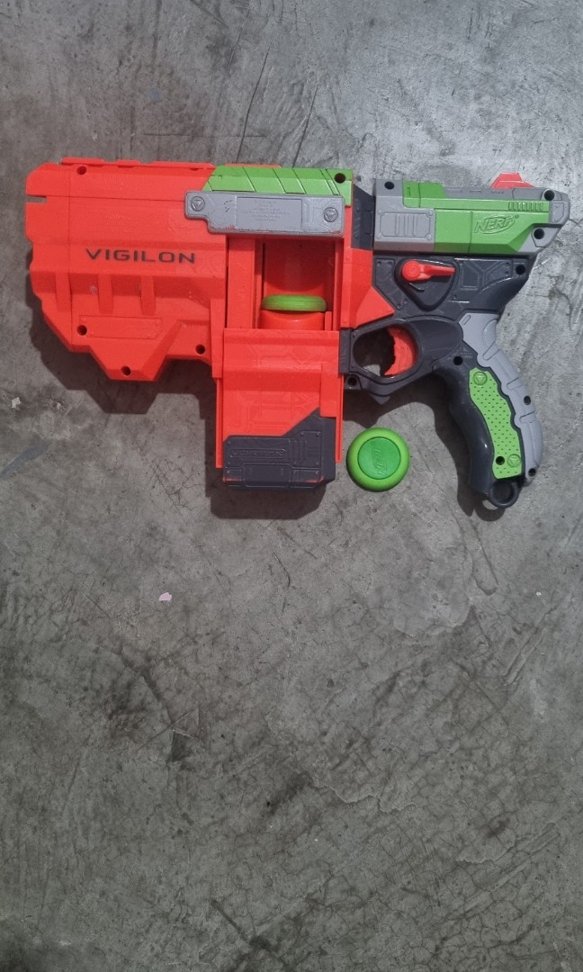 Nerf Vortex Vigilon Blaster, Hobbies & Toys, Toys & Games on Carousell