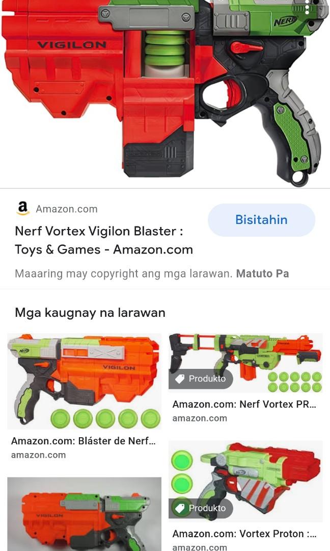 Nerf Vortex Vigilon Blaster, Hobbies & Toys, Toys & Games on Carousell