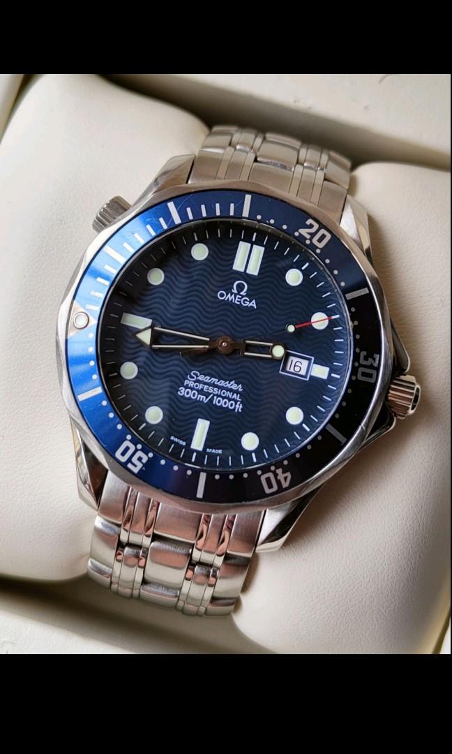 OMEGA SEAMASTER 300M QUARTZ 41MM, Luxury, Watches on Carousell