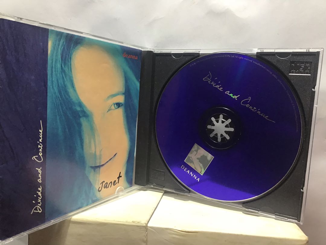 ORIGINAL 1995 PRESS Deanna - Divide & Conquer OOP CD Anubis 90s ...