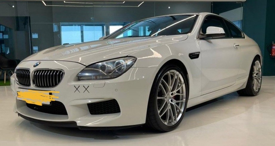 Original bmw m6 f06 f12 f13 front and rear bumper, carbon lips and ...