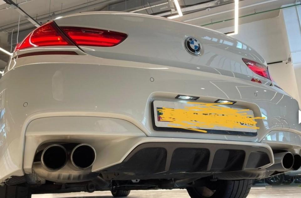 Original bmw m6 f06 f12 f13 front and rear bumper, carbon lips and ...