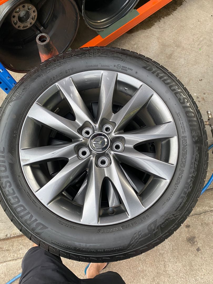Original Mazda 6 17 inch Rims with Tyres, Car Accessories, Tyres & Rims ...