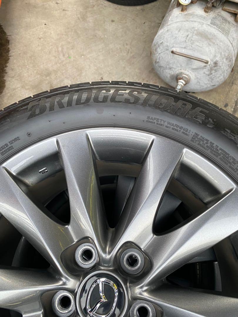 Original Mazda 6 17 inch Rims with Tyres, Car Accessories, Tyres & Rims ...