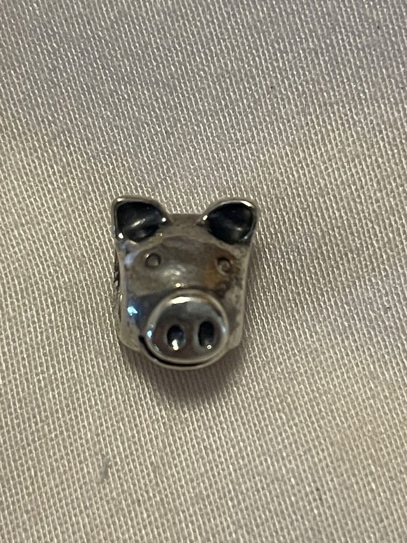 Pandora pig, Women's Fashion, Jewelry & Organisers, Charms on Carousell