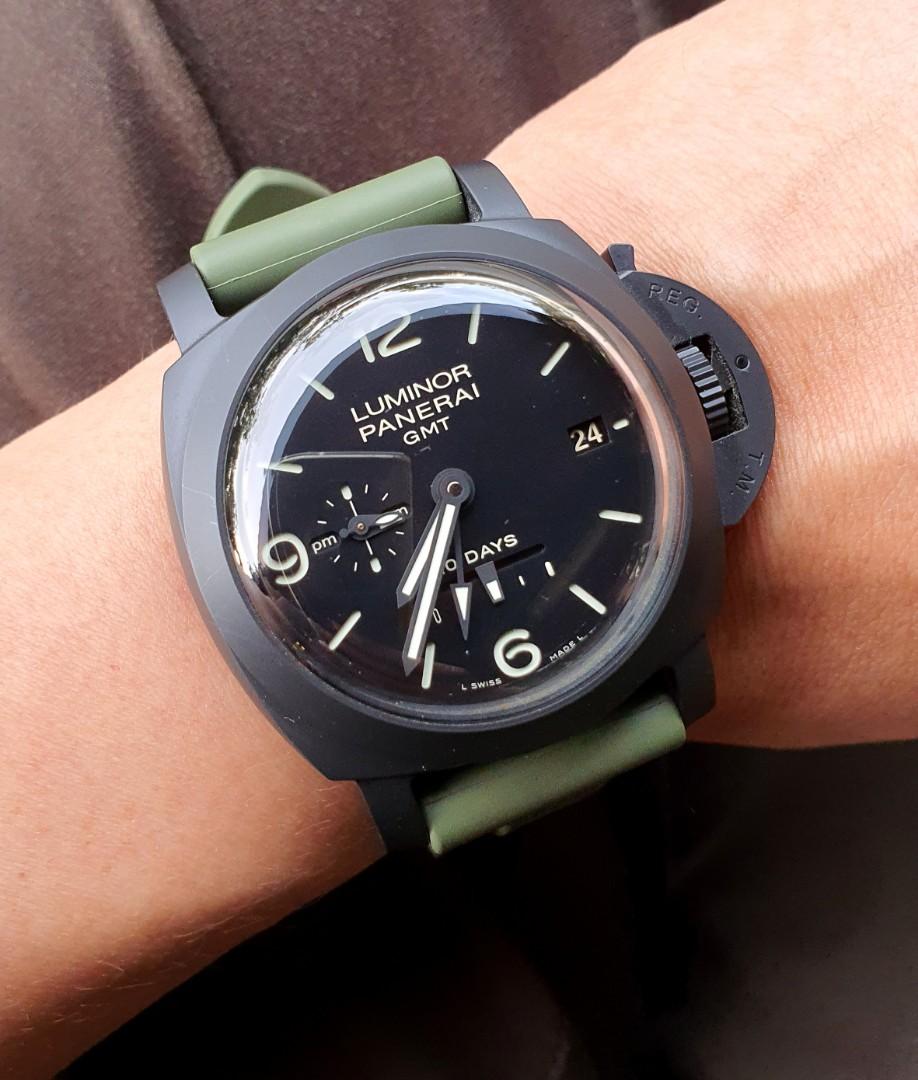 Panerai 335 pam pam00335 ceramica, Luxury, Watches on Carousell