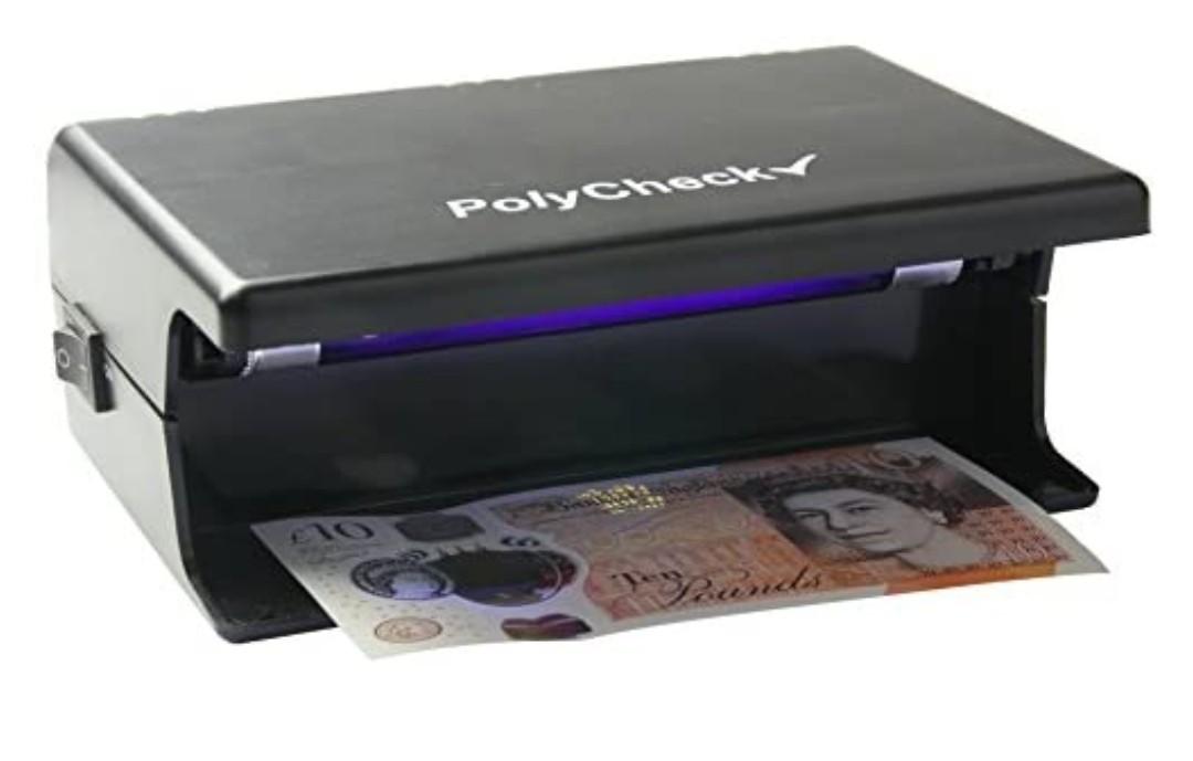 PolyCheck Mains-Powered 4 Watt UV Money Checker, Computers & Tech ...