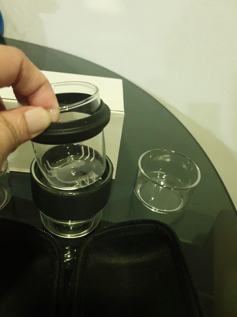 Portable tea brew set, Furniture & Home Living, Kitchenware & Tableware ...