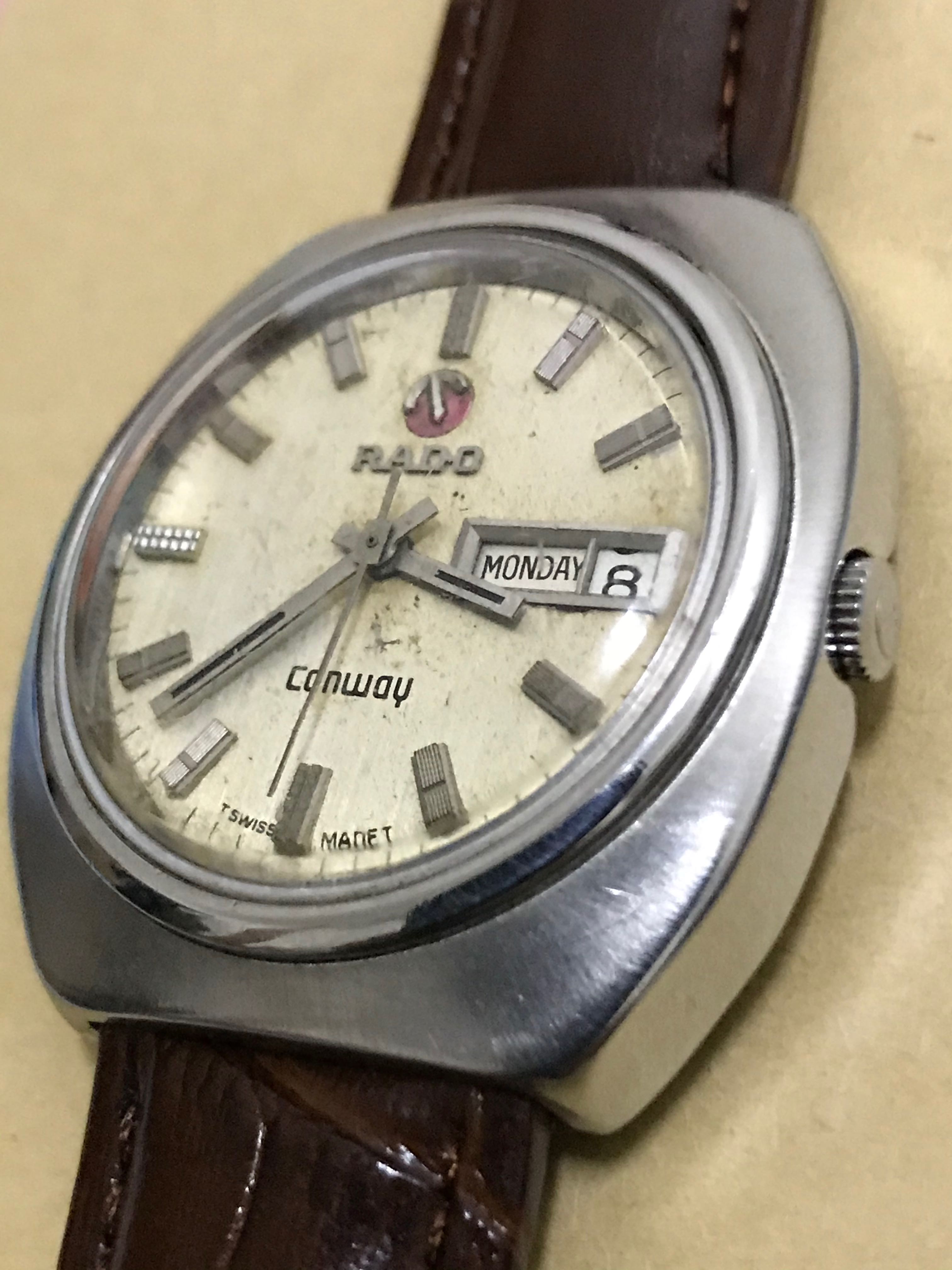 Rado Conway , Men's Fashion, Watches & Accessories, Watches on Carousell