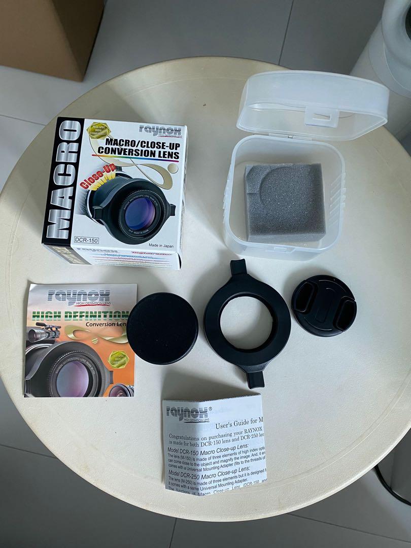 Raynox Macro/Close up conversion lens, Photography, Cameras on Carousell