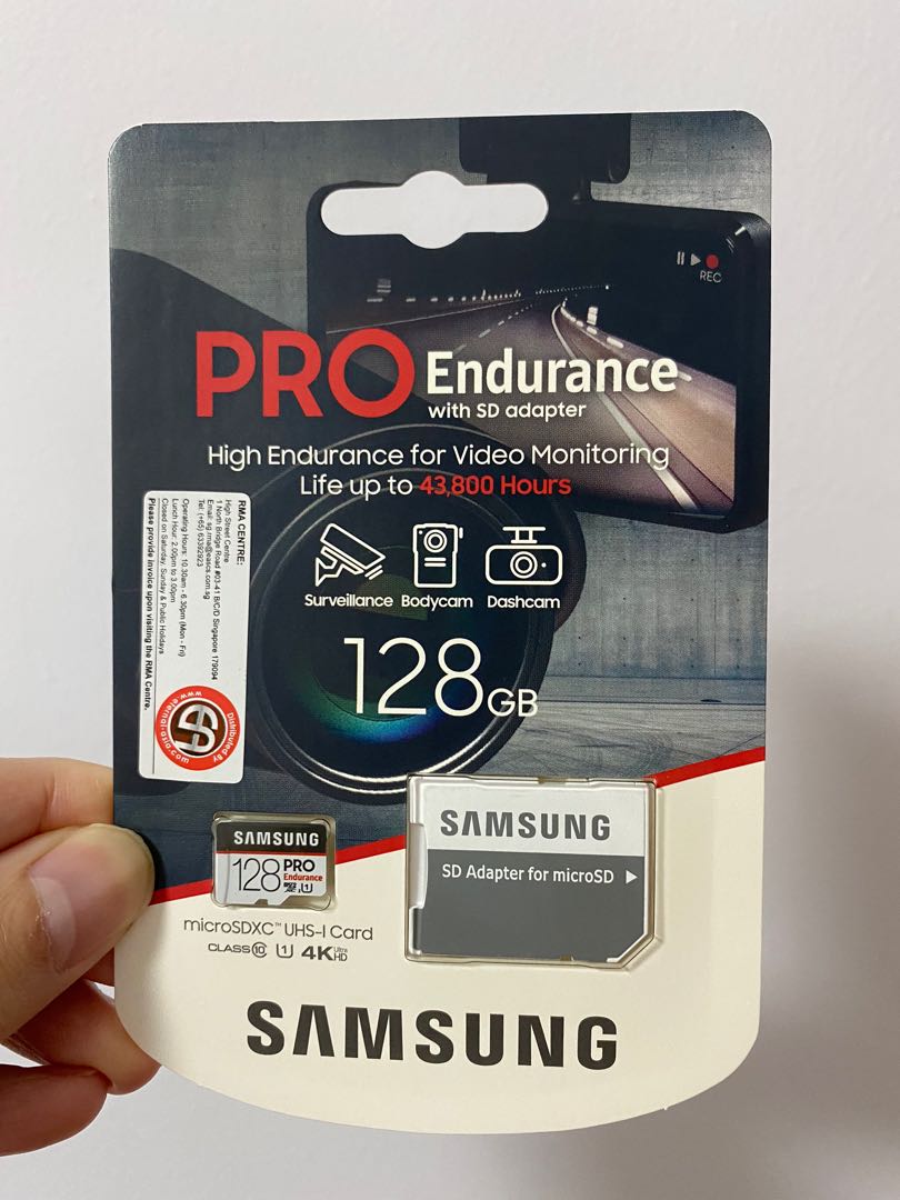 Samsung Pro Endurance 128GB MicroSD Card, Mobile Phones & Gadgets ...