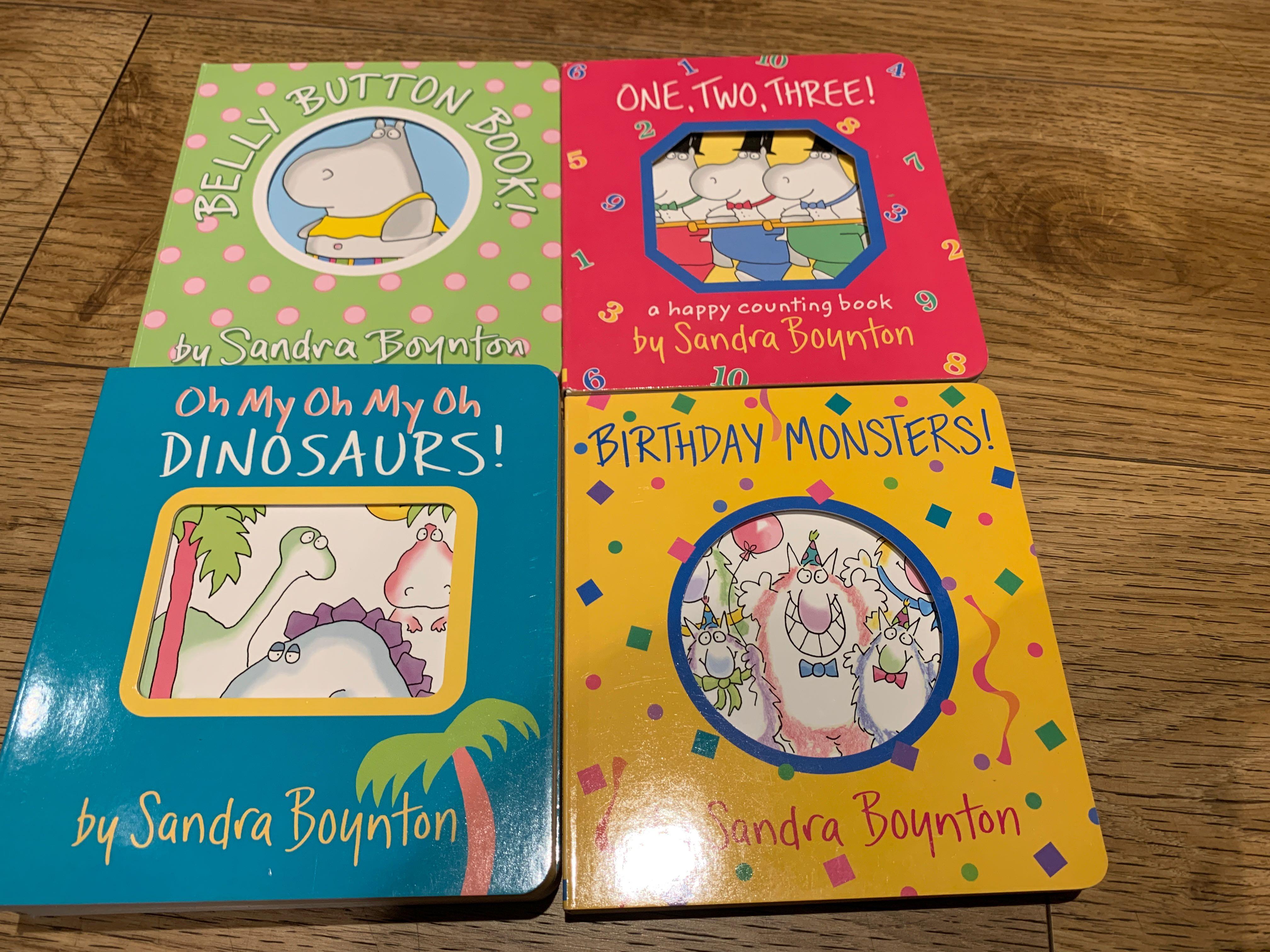 Sandra Boynton Birthday Monster Belly Button One Two Three, Hobbies ...