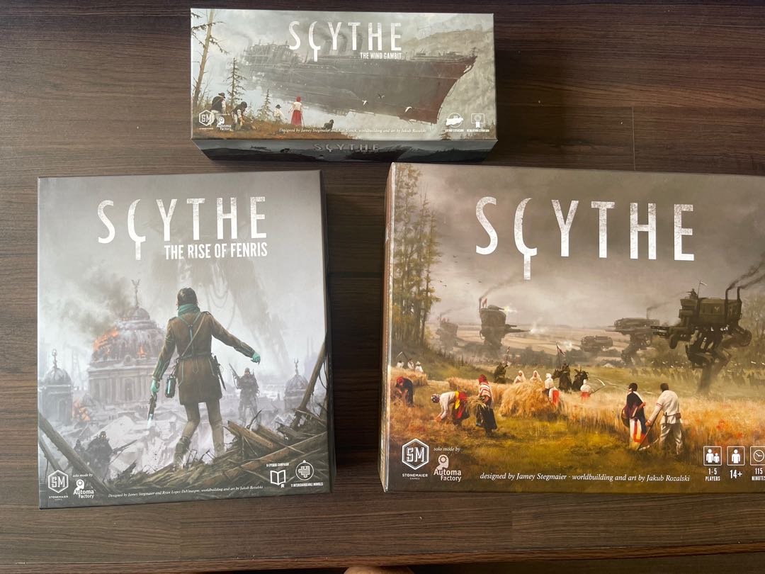 Scythe Board Game (Base set + Expansion), Hobbies & Toys, Toys & Games ...