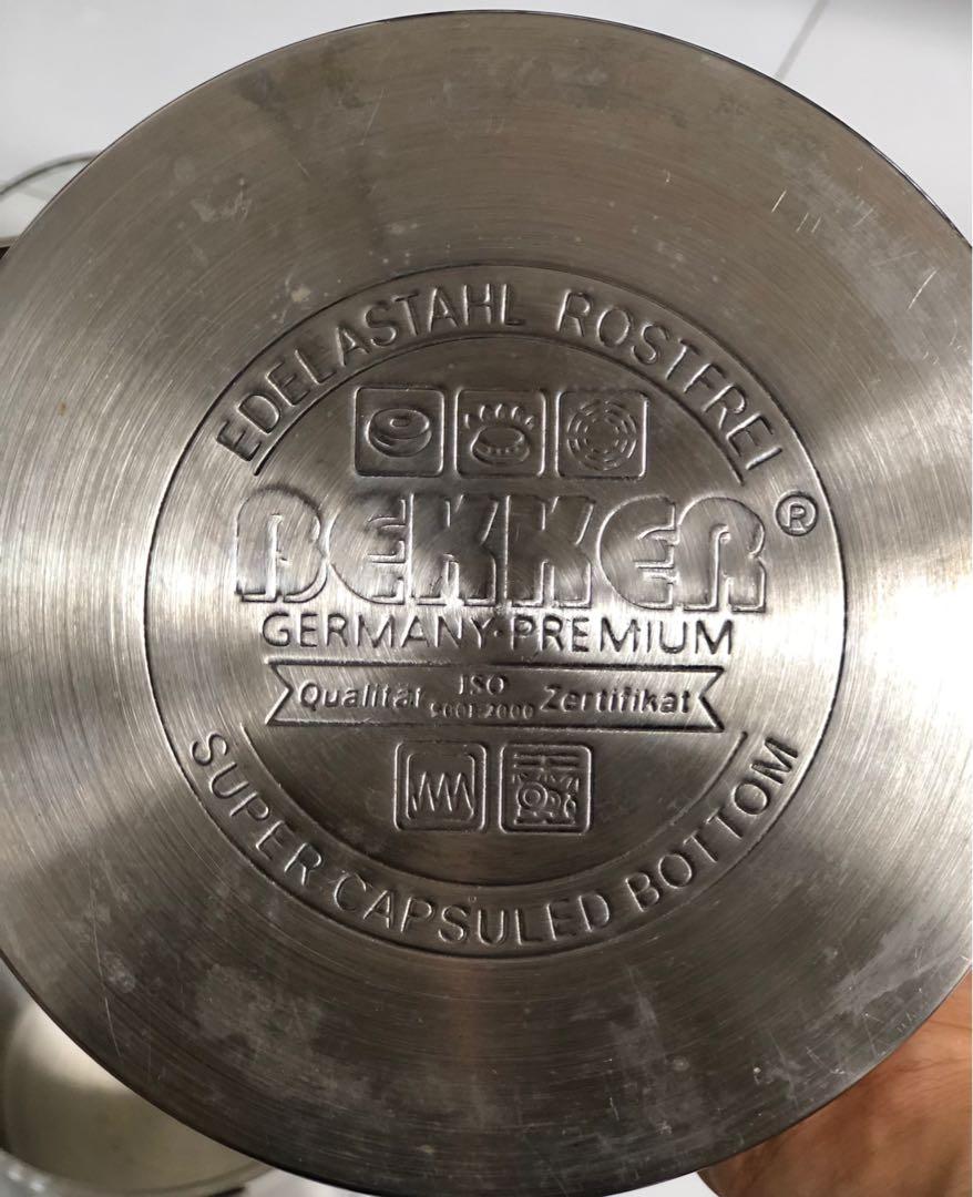 Set of 2 German-made Bekker Sauce Pans (P500 each), Furniture & Home ...