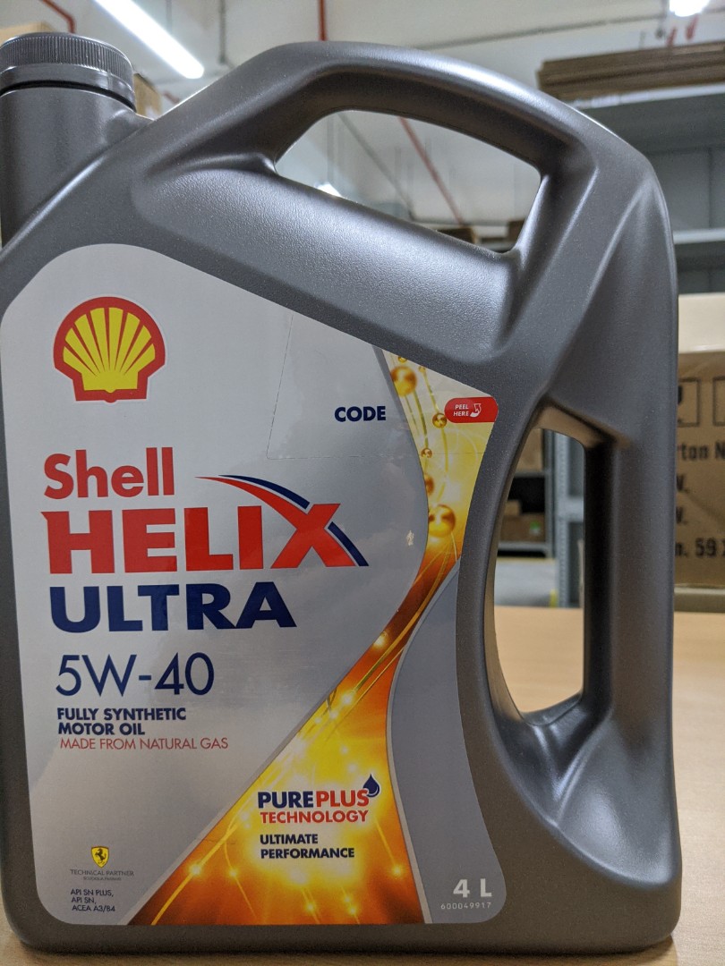 Shell Helix Ultra 5W-40 fully synthetic, Car Accessories, Accessories ...