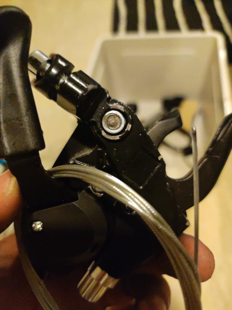 Shimano 7 speed shifter with shifter cable, Sports Equipment, Bicycles ...