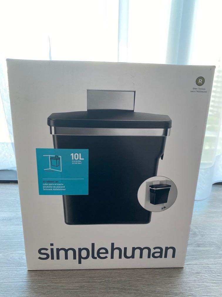 simplehuman in-cabinet waste bin, Furniture & Home Living, Cleaning ...