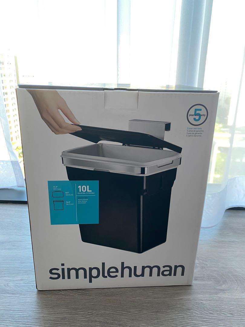 simplehuman in-cabinet waste bin, Furniture & Home Living, Cleaning ...