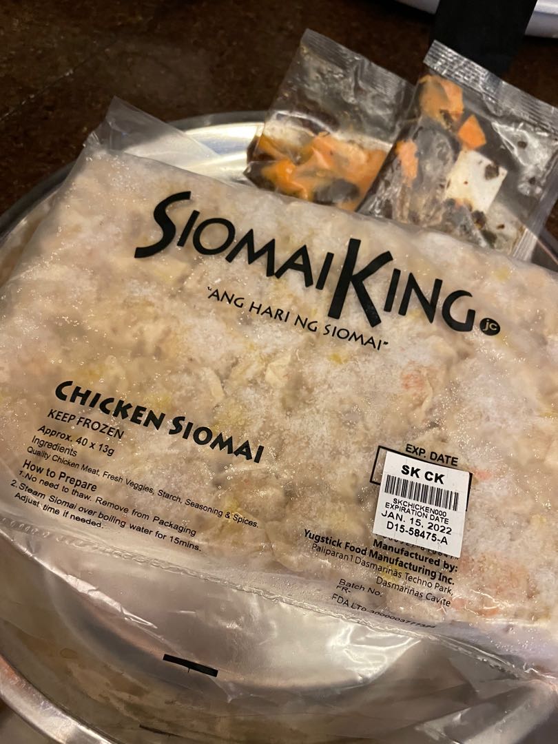 Siomai King, Food & Drinks, Chilled & Frozen Food on Carousell