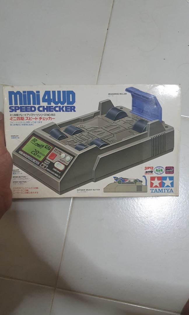 Tamiya Car Mini 4WD Speed Checker, Hobbies & Toys, Toys & Games on ...