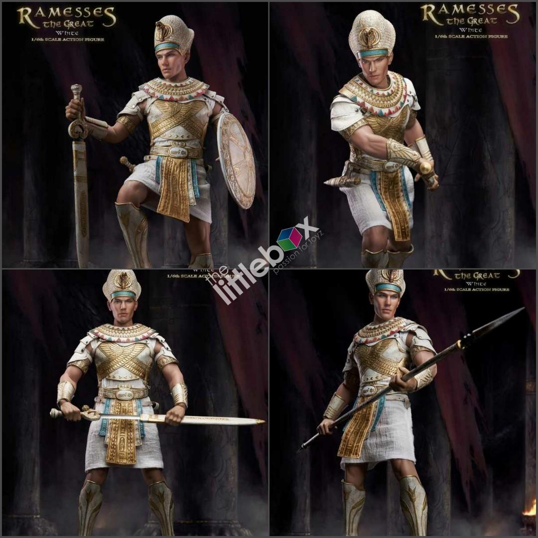 TBLeague Egypt Ramesses the Great - Black White Blue 1/6 Scale Action ...