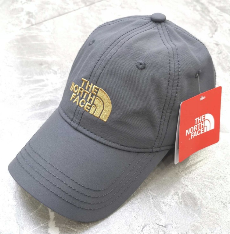 The North Face logo cap - Grey, Men's Fashion, Watches & Accessories ...
