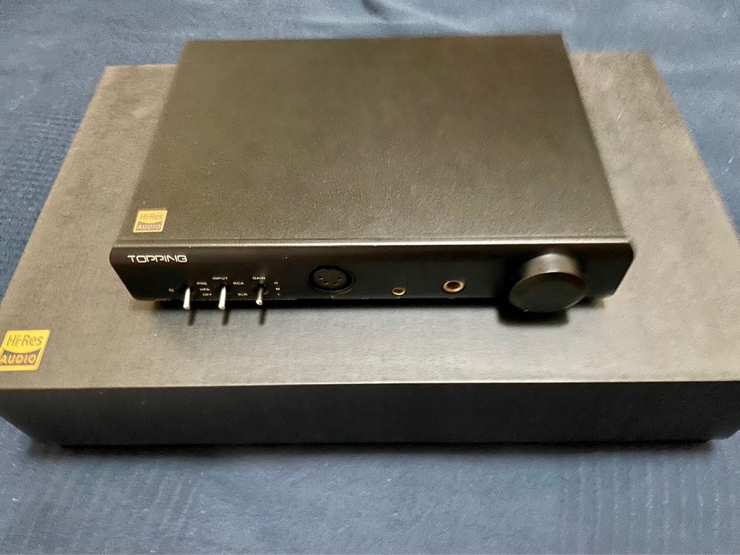 Topping拓品 A90 amplifier 耳擴 連升級電源線及Fuse, 音響器材, 可攜式音響設備 - Carousell