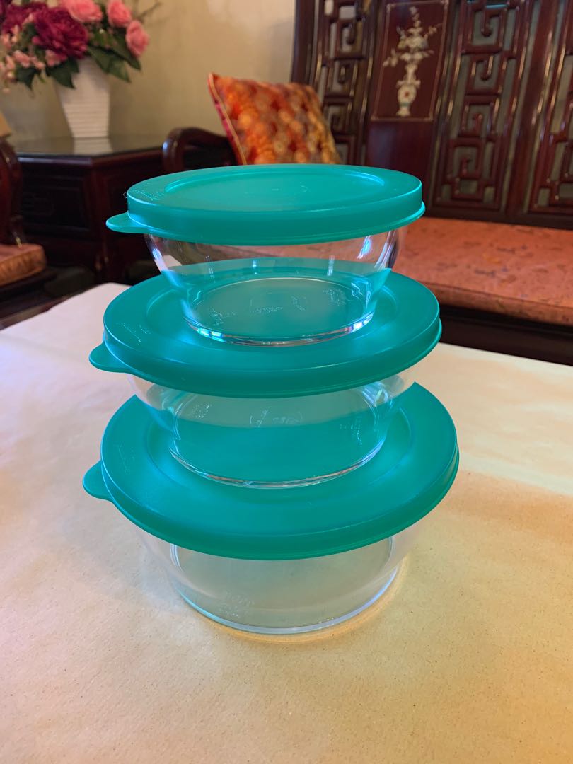 Tupperware Module Food Storage Container 3 Size piece, Furniture & Home ...