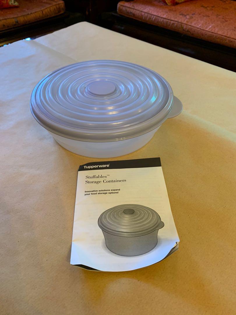 Tupperware Stuffables Storage Container, Furniture & Home Living ...