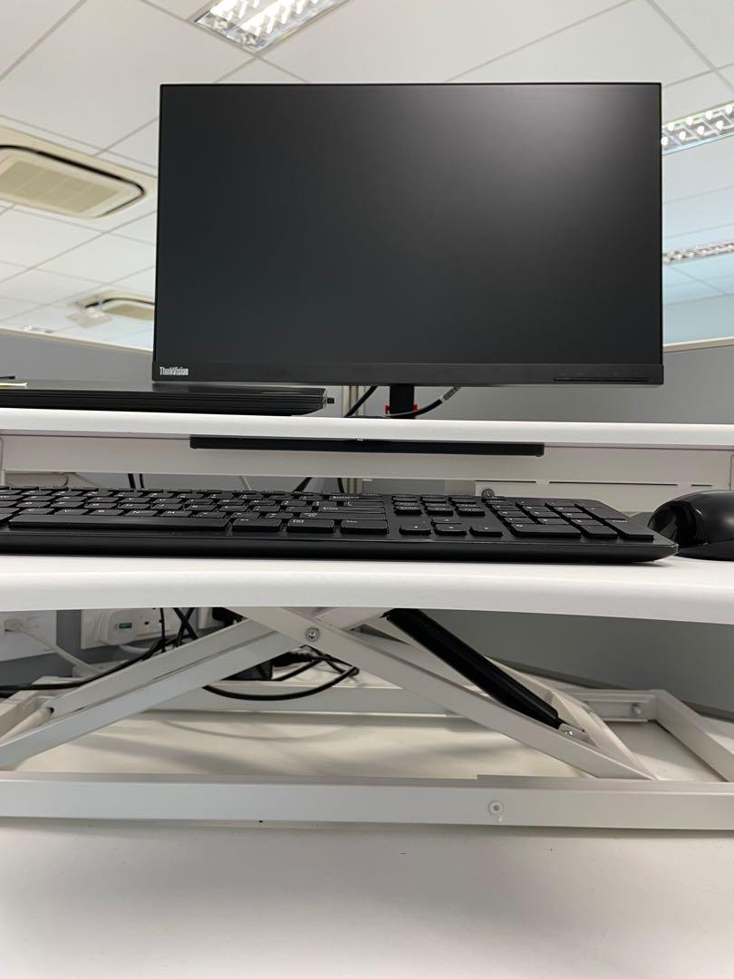 Used adjustable computer table, Furniture & Home Living, Furniture ...