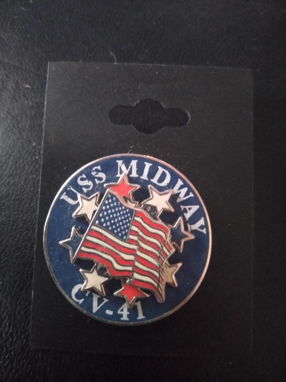 USS Midway Lapel Pin Collection, Hobbies & Toys, Collectibles ...